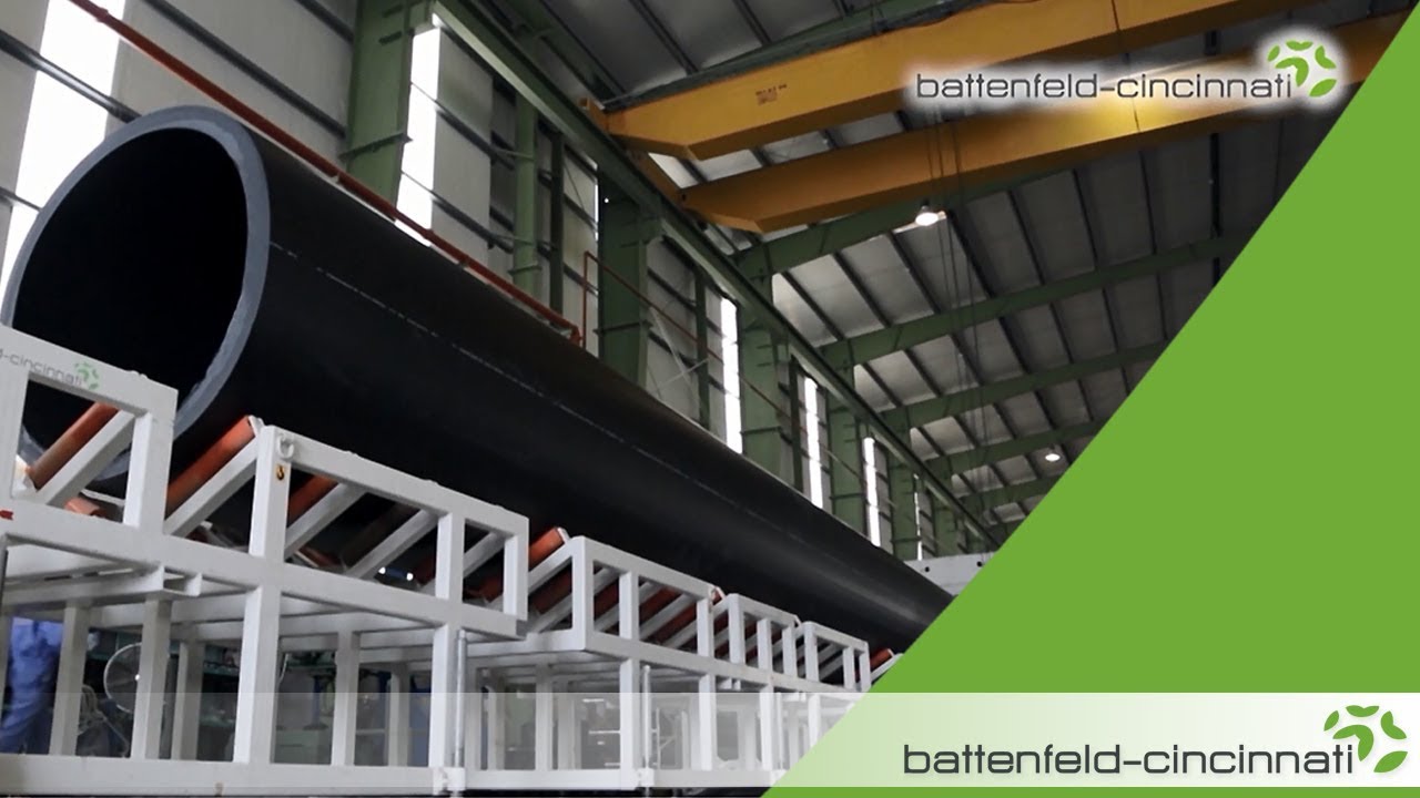 Design and manufacturing of a large diameter PO pipe extrusion line ...