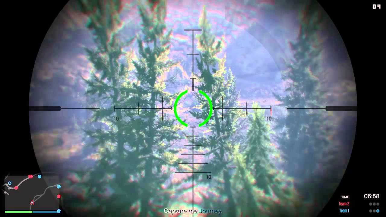 GTA V Sniper Moving Target Long Distance Kill - YouTube