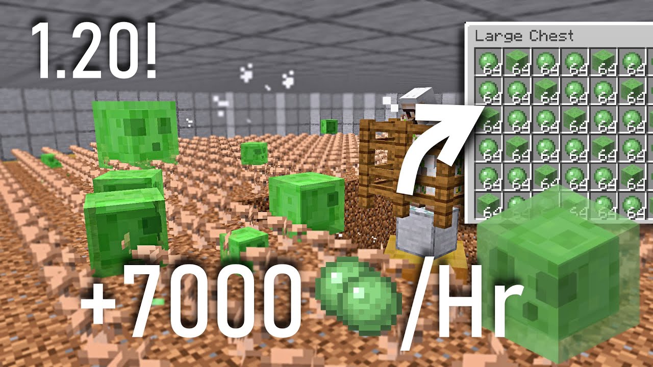 Minecraft Easy SLIME FARM || Minecraft 1.20 Tutorial(How to) - YouTube