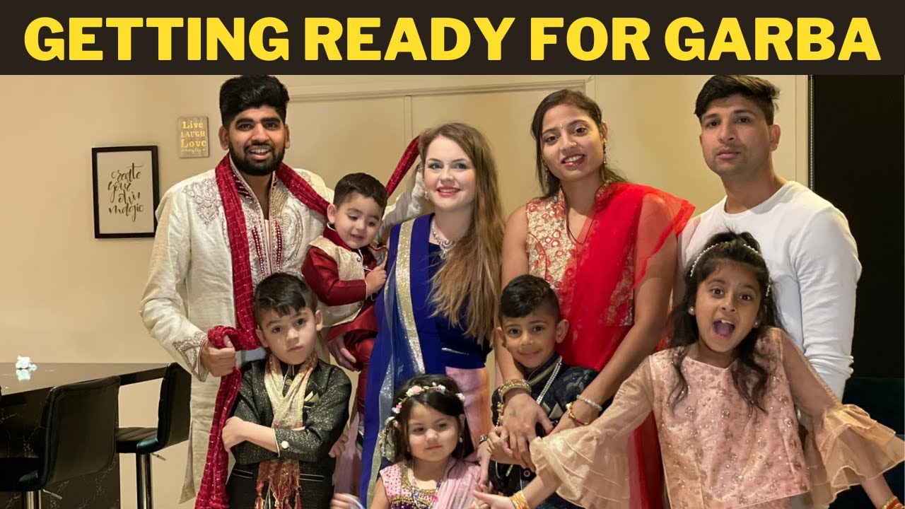 GETTING READY FOR GARBA PERFORMANCE | LOVELEEN VATS & COURTNEY VATS ...