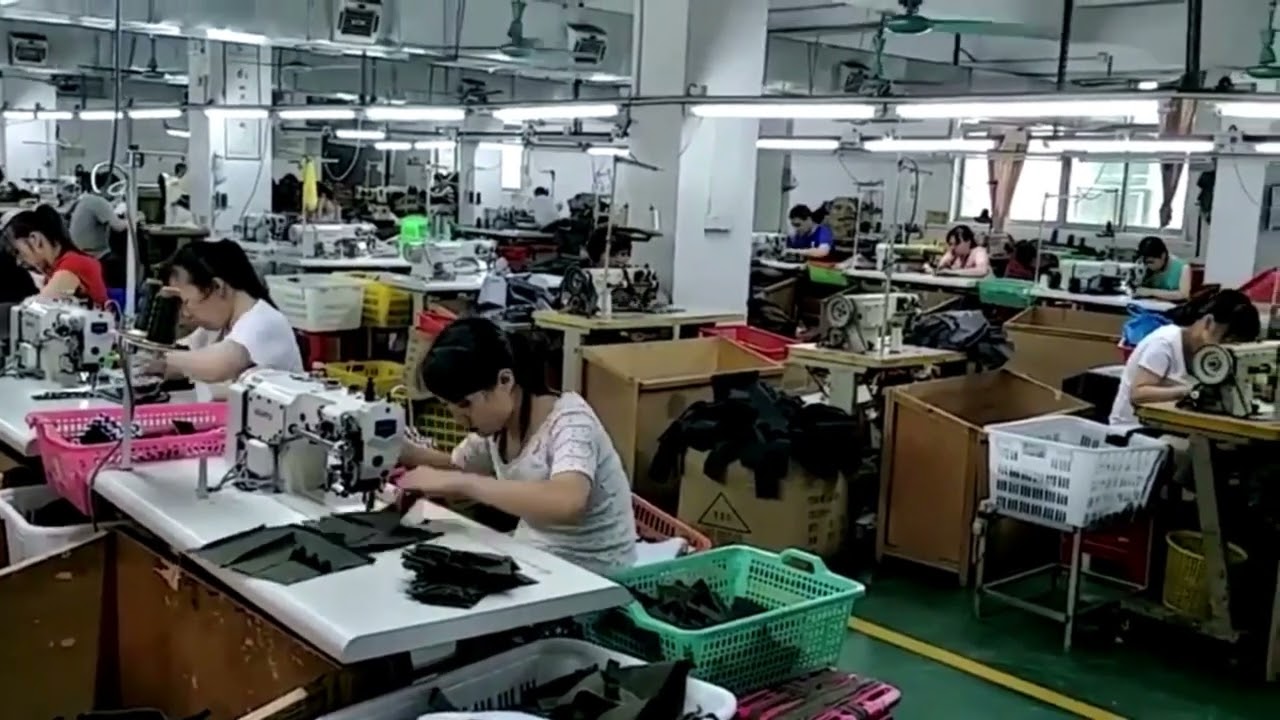 Cotton printed canvas bag customization factory - YouTube