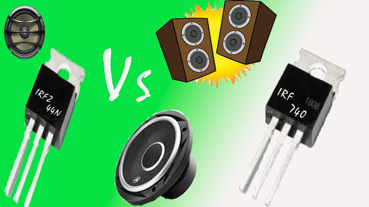 IRFZ 44N & IRF 740|HOW TO MAKE AMPLIFIER USING IRFZ 44N & IRF 740 ...