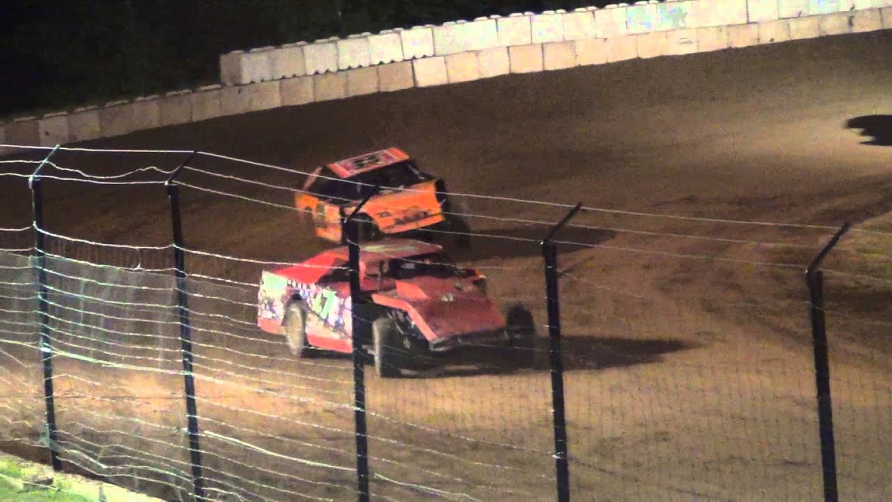 6 25 13 Wissota Midwest Modified Eagle River Speedway - YouTube