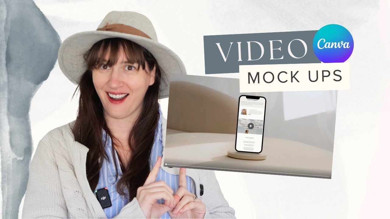 How to Create Video Mockups in Canva TUTORIAL - YouTube