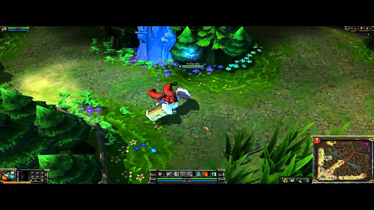 League of Legends Ragdoll Poppy Skin - YouTube