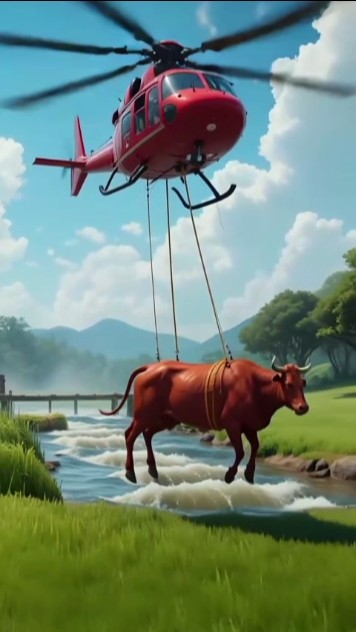 👉 Rescue Team Saves Drowning Cow A New Life Begins - YouTube