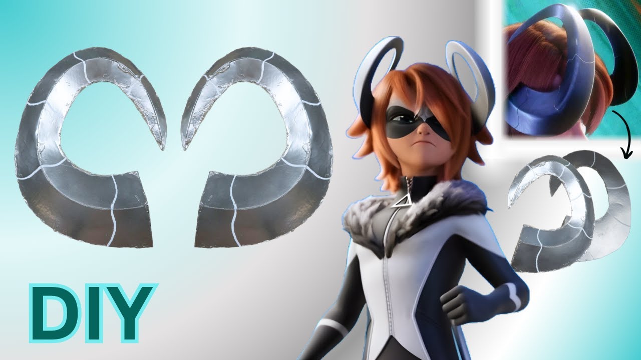 DIY Caprikid's Goat Miraculous Horns from Season 6 ep "Revelator ...