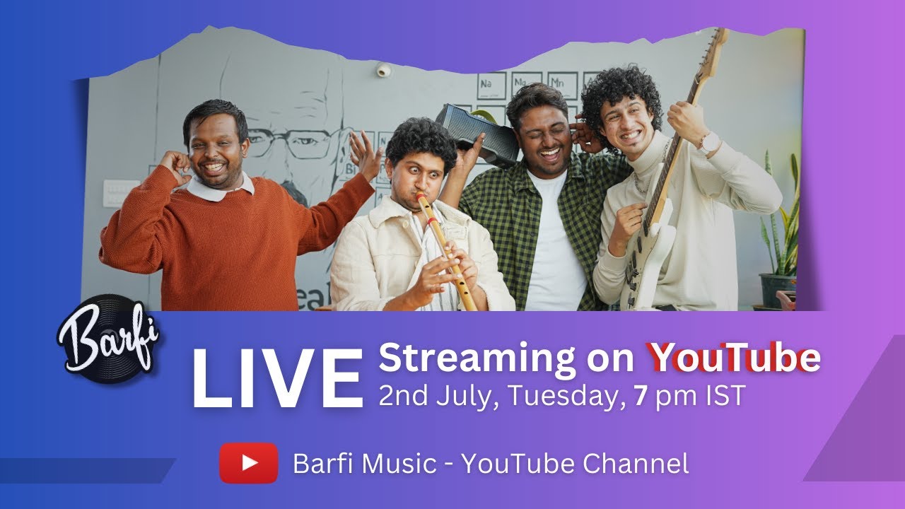Chit Chat & Music with Barfi | Youtube Live - YouTube