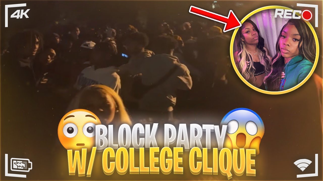 Crazy College Block Party with TM Twins & The College Clique!! (🥳 ️ ...