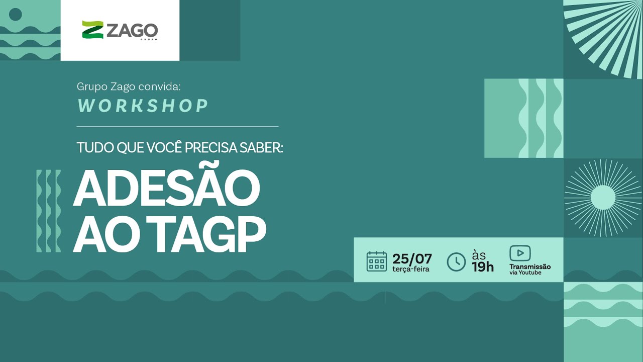 Workshop - Adesão ao TAGP: Tudo que você precisa saber! - YouTube