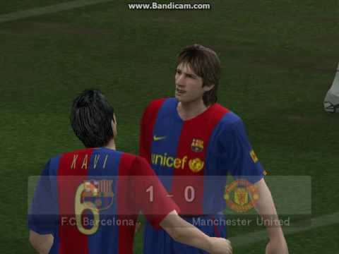 Pes 6 Đồng Như Kiều_ F.C Barcelona Vs ManChester United