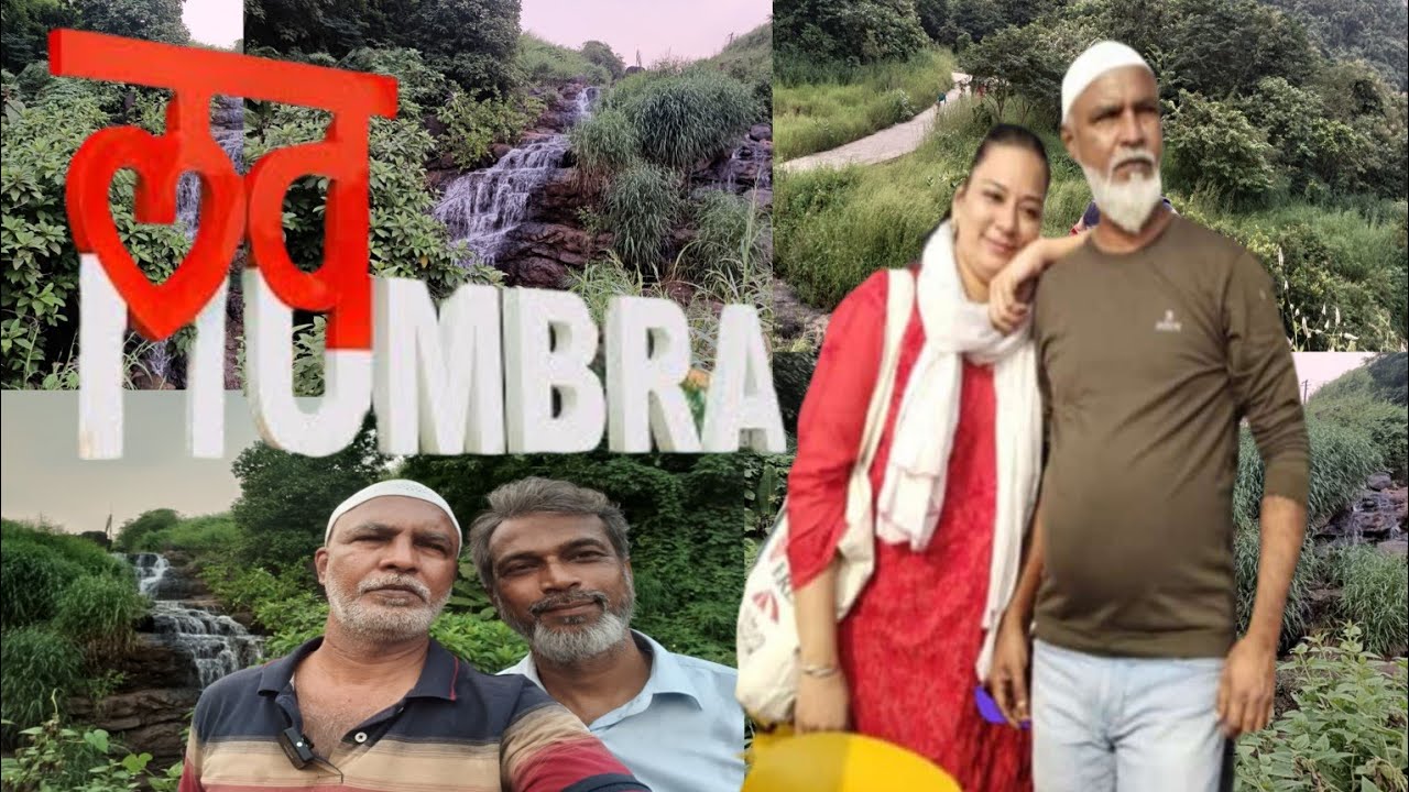 Mumbra mountain view/waterfall/picnic spot/enjoy 🥰 love Mumbra ️ - YouTube