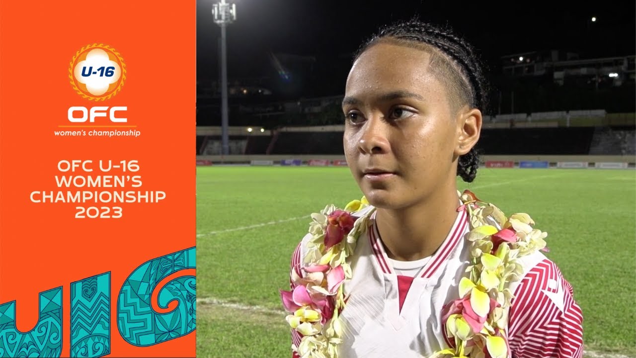 OFC U-16 Women's Championship 2023 | Haranui Le Gayic | Tahiti - YouTube
