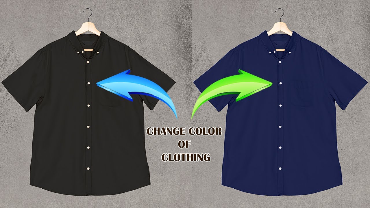 How To Change Color Of Shirt In Photoshop | Clothes Color | Colorful ...