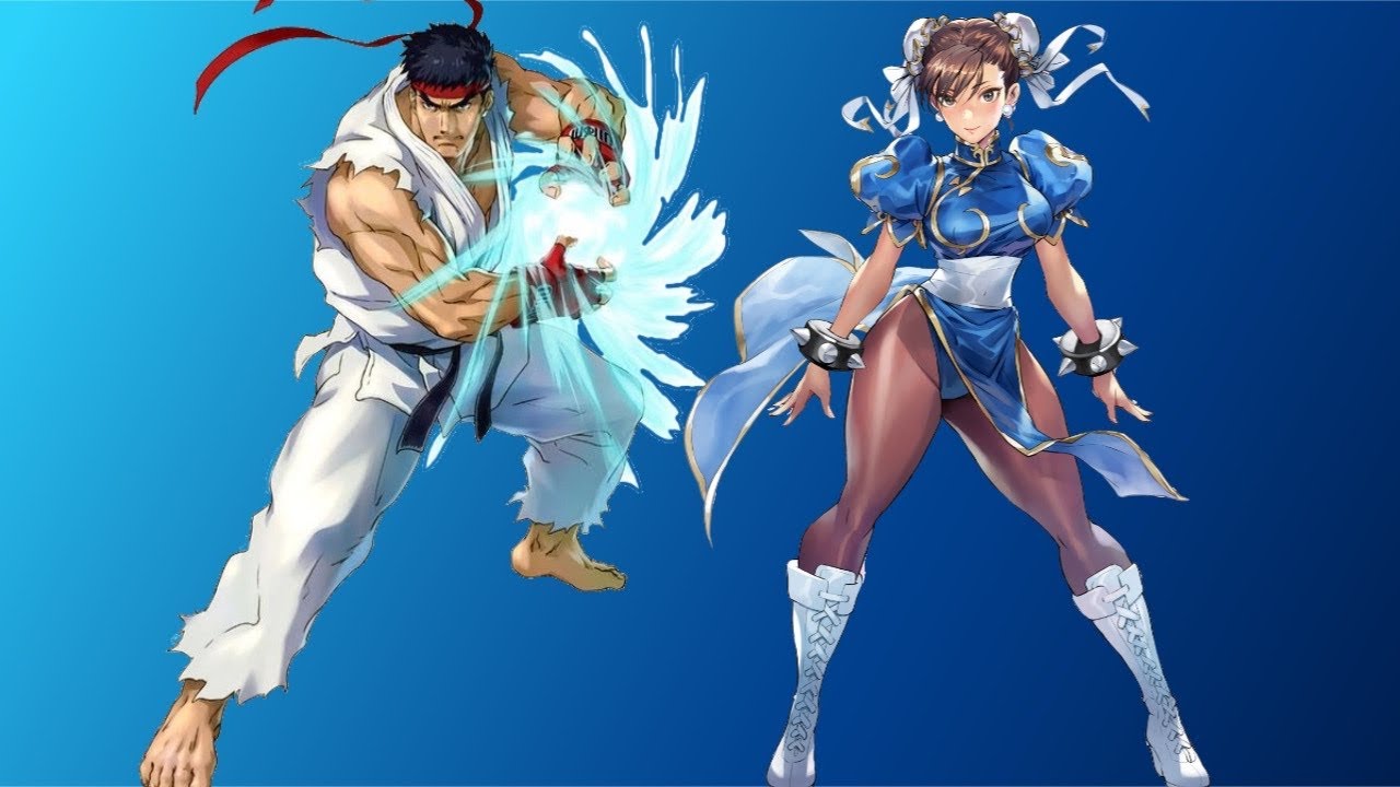 The Street Fighting duo(Ryu&Chun-Li arcade run) - YouTube