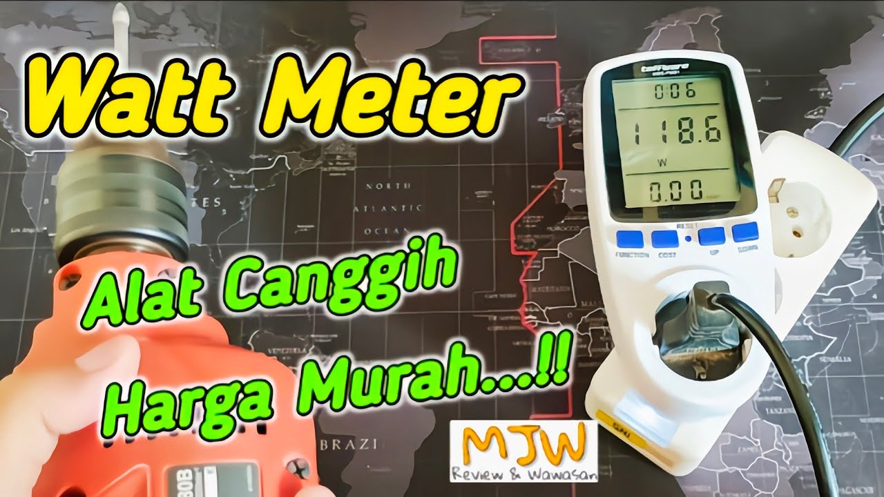Cara Mengukur Watt pada alat listrik@MasJokoWali - YouTube