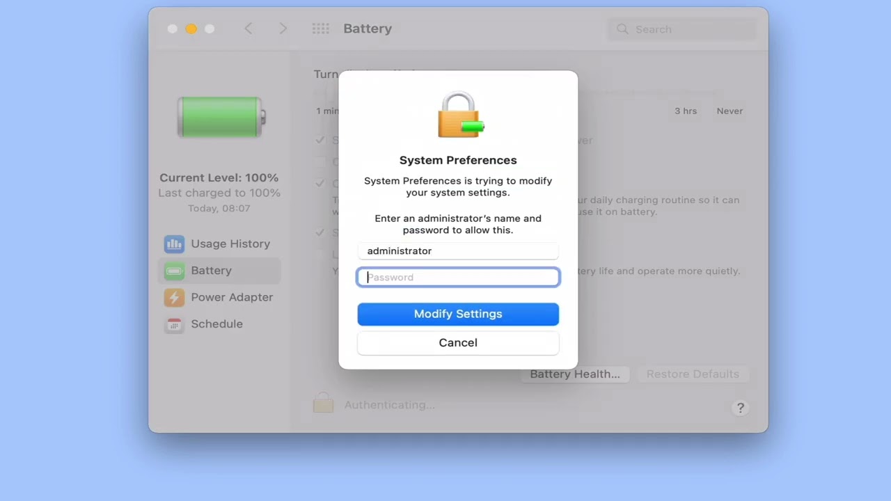 How to enable low power mode in macOS - YouTube