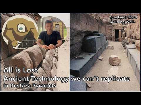 Lost Ancient Technology everywhere - Giza Pyramids - YouTube