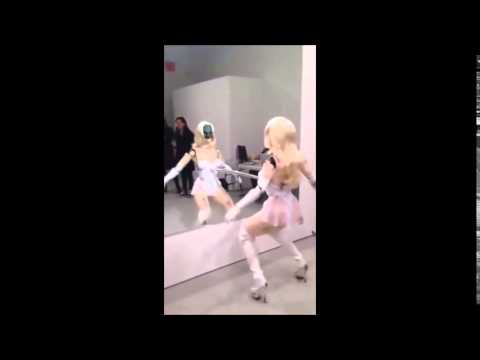 A Bashment Dancing Robot!!! Scary!! - YouTube