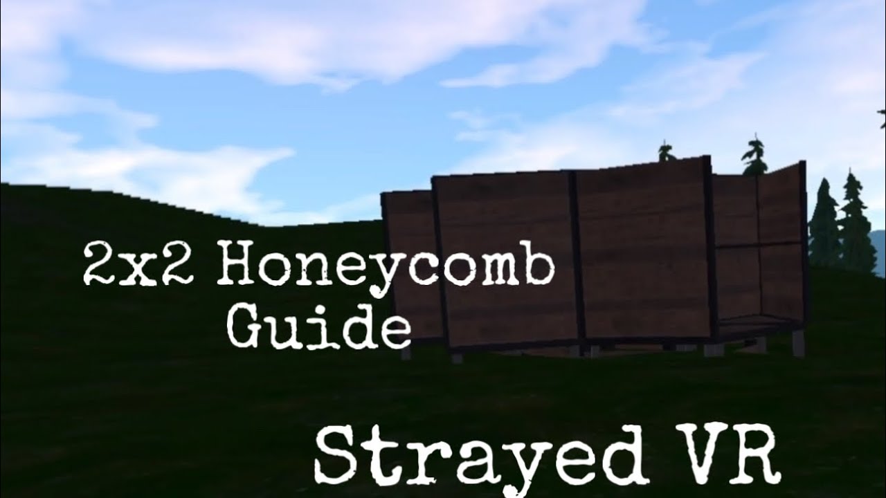 2x2 honeycomb Guide | Strayed Starter base | Rust Vr - YouTube