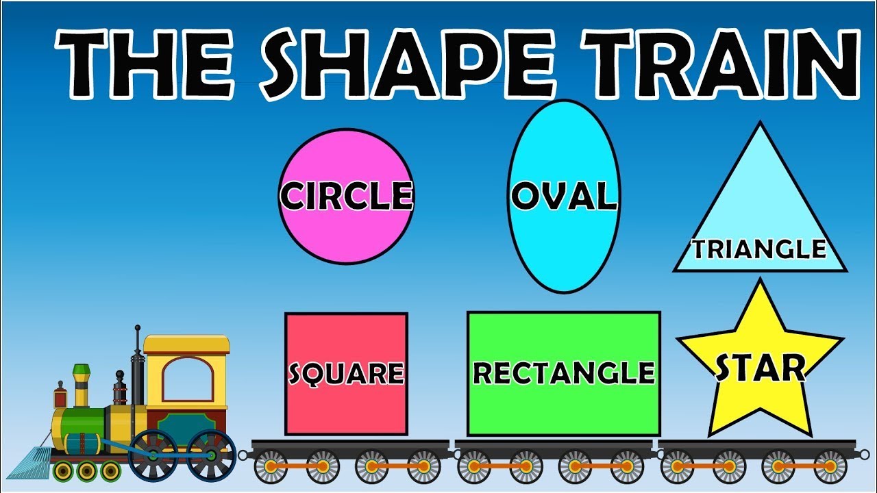 The Shape Train ABC Nursery Rhymes Kids Learning Songs - YouTube