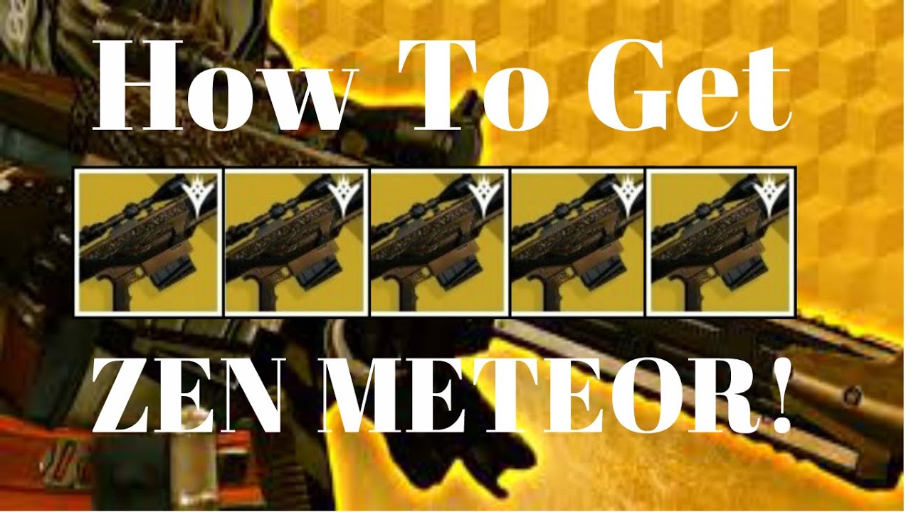 How To Get Zen Meteor In Just 9 Simple Easy Steps (troll)! - YouTube