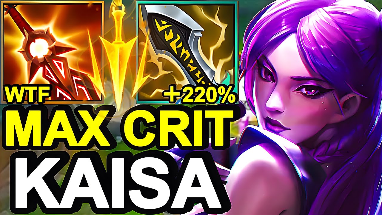 Wild Rift China Kaisa Adc - 30KILL BROKEN OP CRITICAL KAISA BUILD RUNES ...