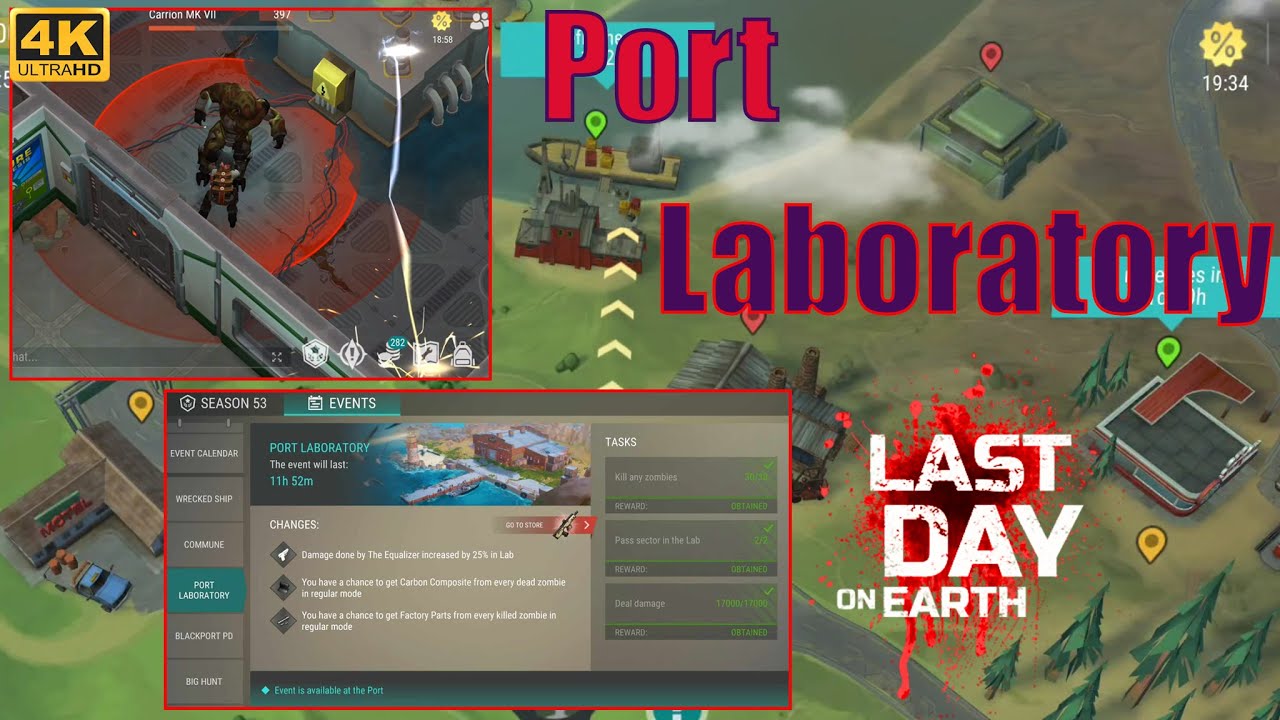 Last Day on Earth Survival Port Laboratory 4K - YouTube