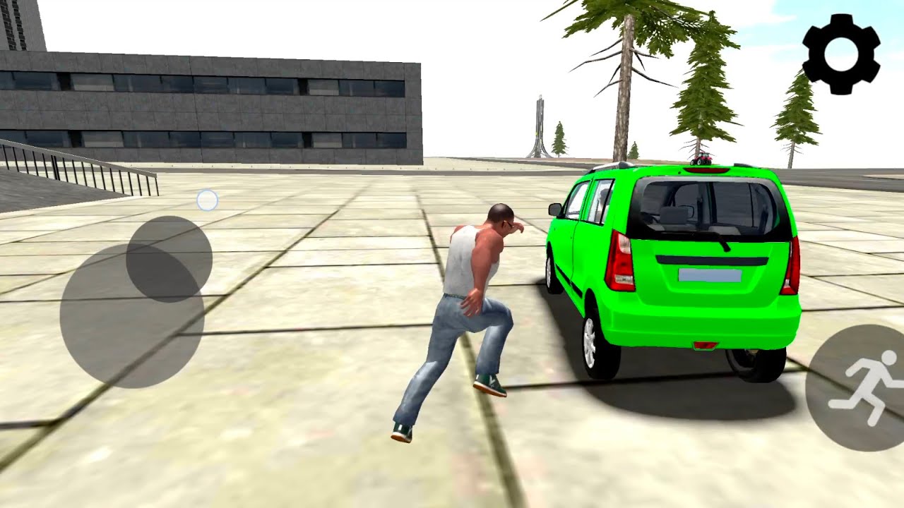 Car simulator 3D || man car driving gameplay - YouTube