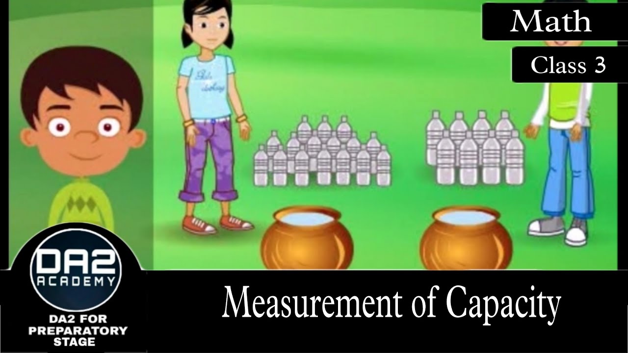 Measurement of Capacity | Maths English | da2 academy for Class 3rd ...
