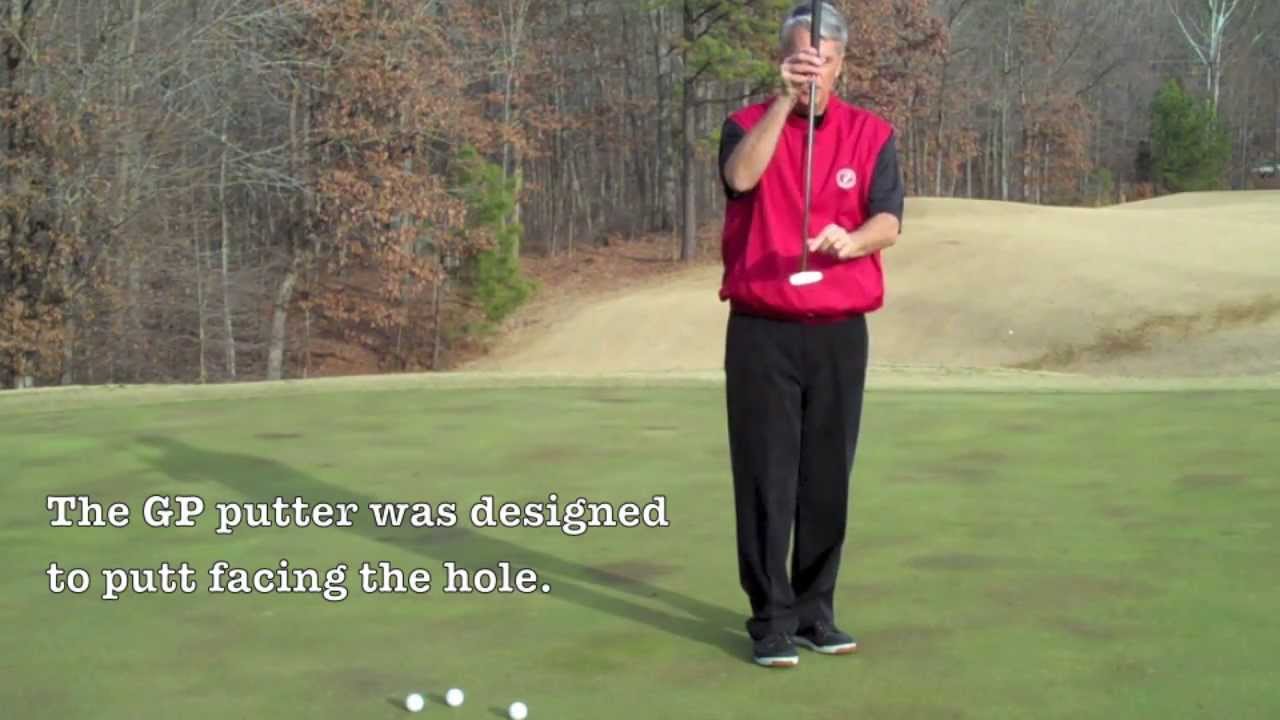 Face on Putting Setup and Practice Technique with the GP putter - YouTube