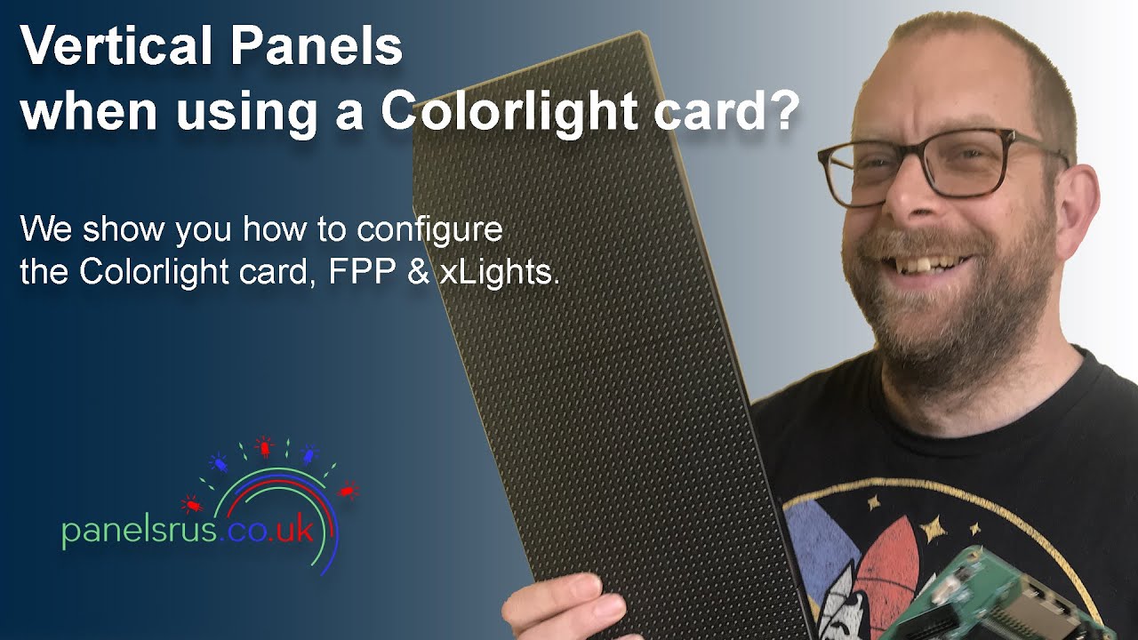 Colorlight and Vertical Panels... how does that work ? - YouTube