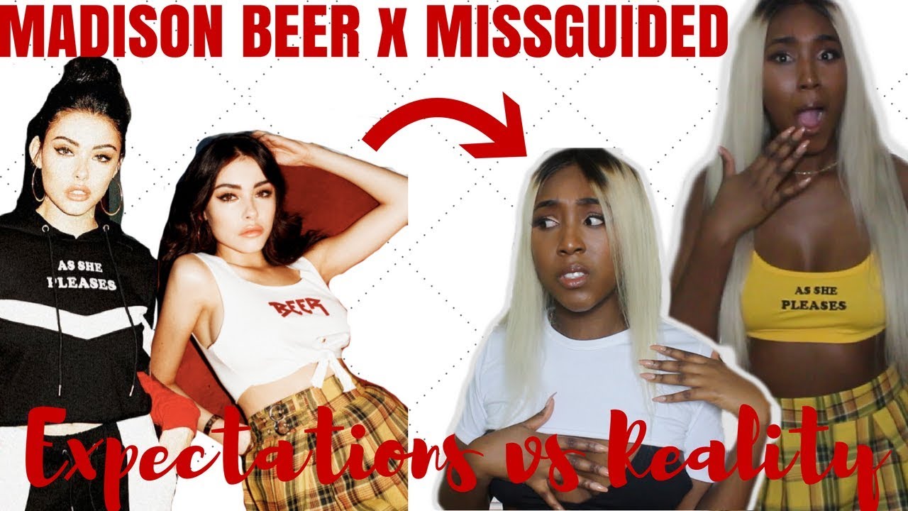 I SPENT WAY TOO MUCH...MADISON BEER X MISSGUIDED HUGE TRY ON HAUL - YouTube