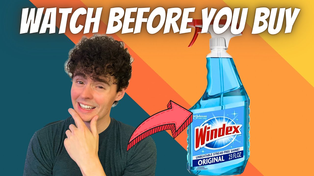 Windex Glass and Window Cleaner Spray Bottle (Review) - YouTube