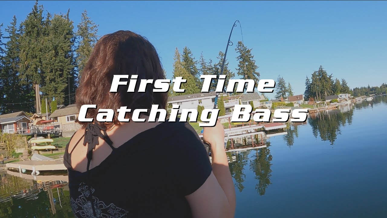 First Time Catching Bass - YouTube