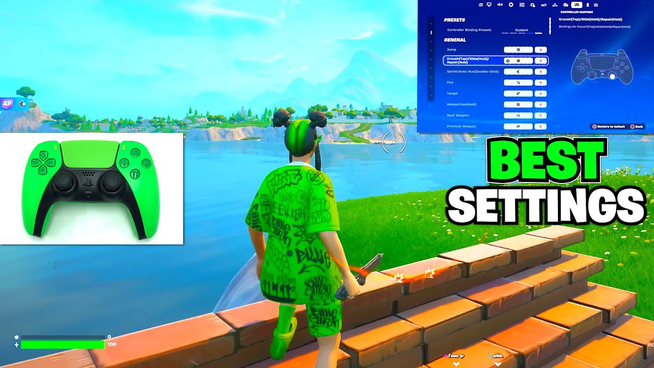 Destroying Kids In Fortnite Reload With The FASTEST CONTROLLER EDITS ...