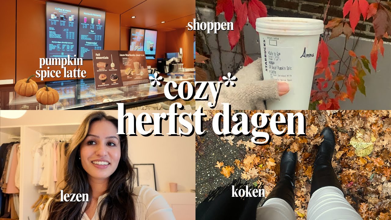 *cozy* HERFST WEEKEND 🍂👢| psl, shoppen, restaurants, kerk grwm ...