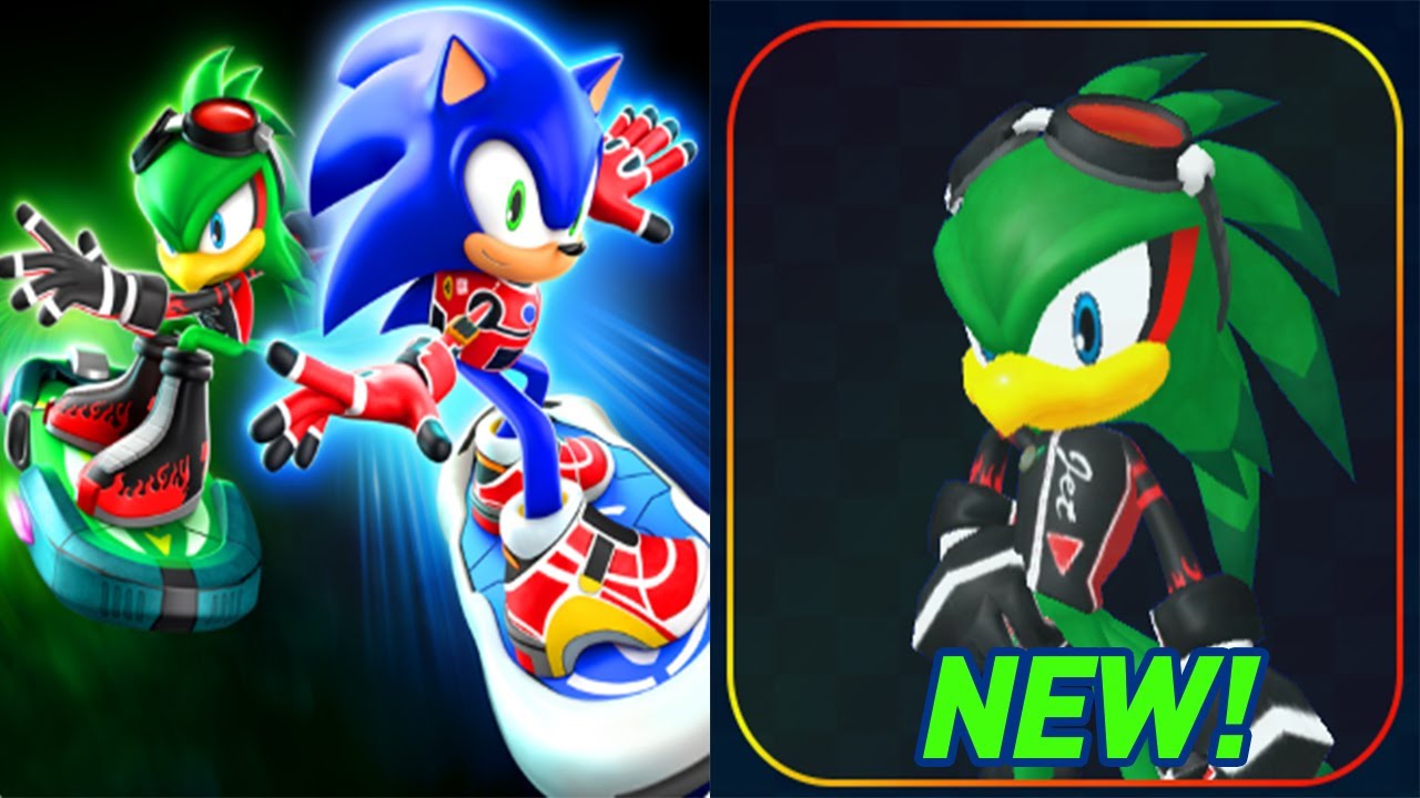 Sonic Speed Simulator - RACESUIT JET the HAWK New Character Unlocked ...