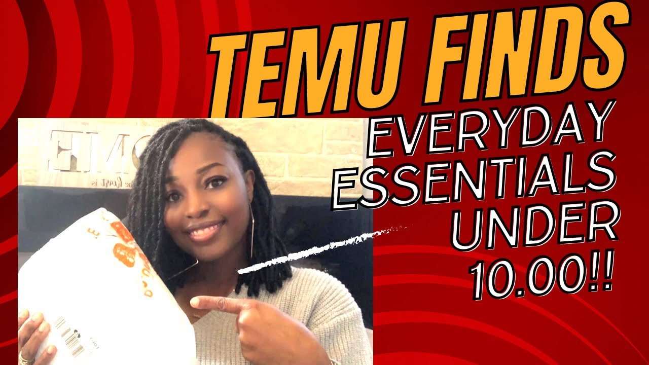 Temu Essentials | Temu Gift Idea Essentials Under 10.00! | Temu Haul - YouTube