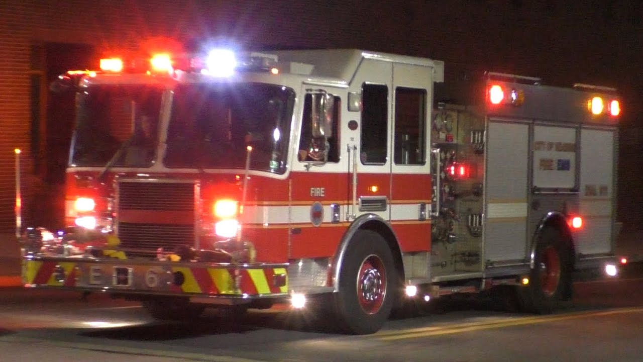 Reading Fire Department Ladder 2 & Engine 6 Responding 7/6/20 - YouTube