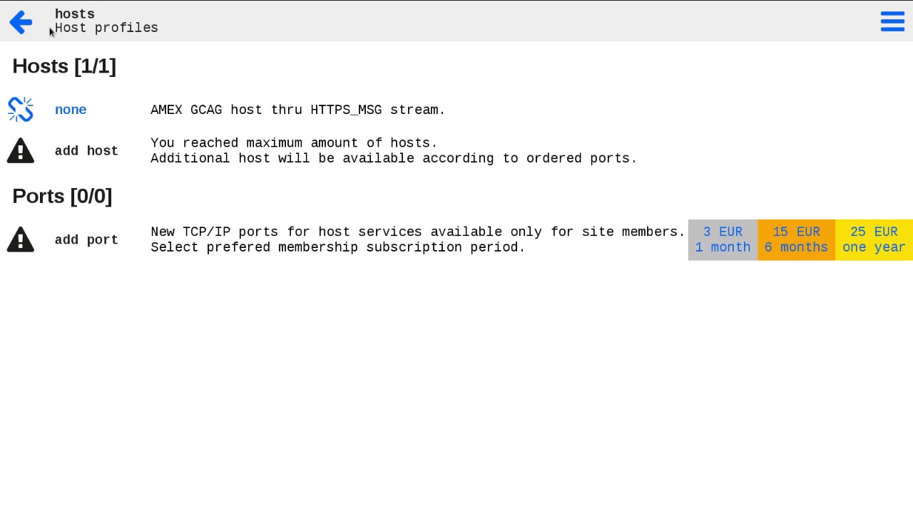 iso8583.info host simulator with HTTPS POST and GET request methods ...
