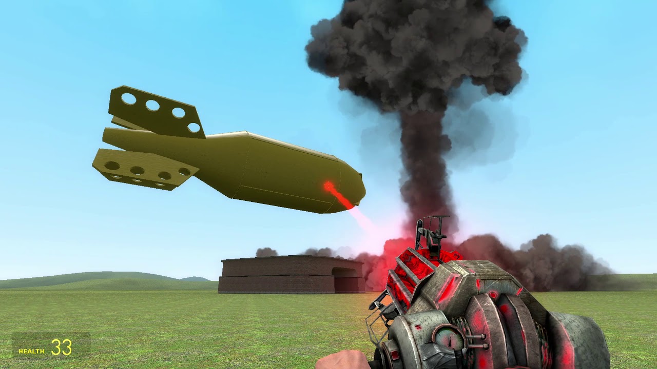 Biggest Nukes In Gmod! (HBOMBS Mod) - YouTube