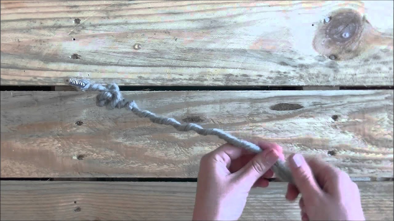 Hacer un cordón - YouTube