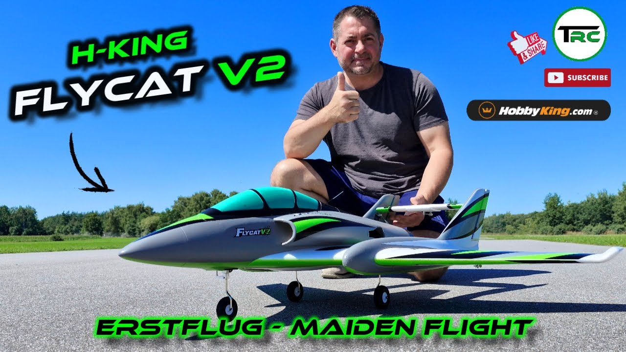 FlyCat V2 von HobbyKing - Erstflug | Maiden flight | Speedtest ...