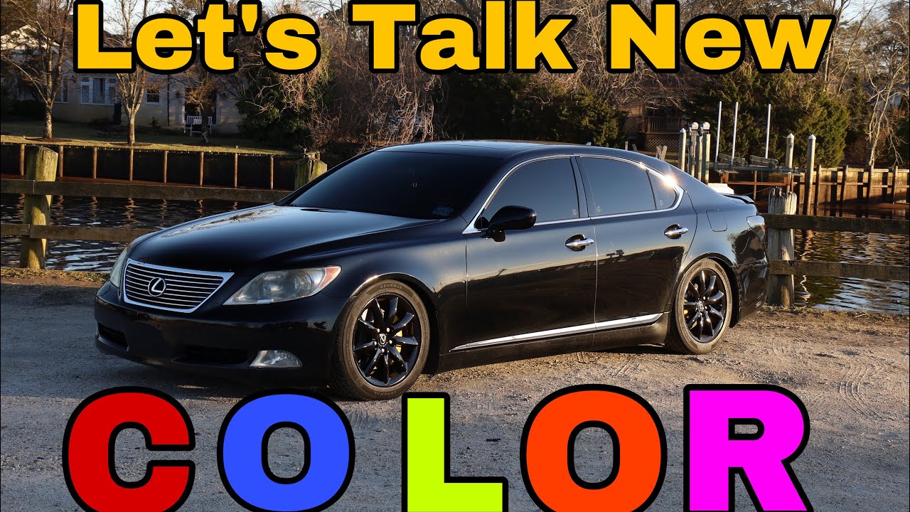 New Paint Color Options Lexus LS460! - YouTube
