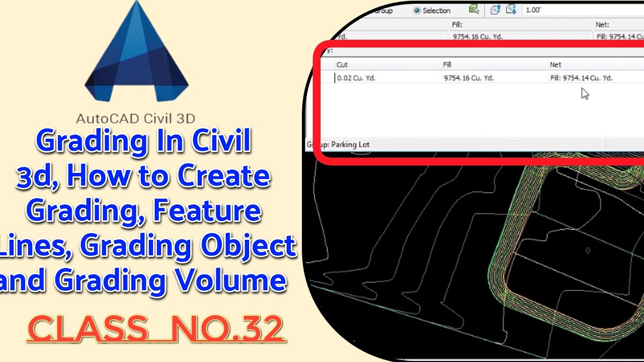 Grading In Civil 3d How To Create Grading Feature Lines Grading Grading In Civil 3d How To Create Grading Feature Lines Grading