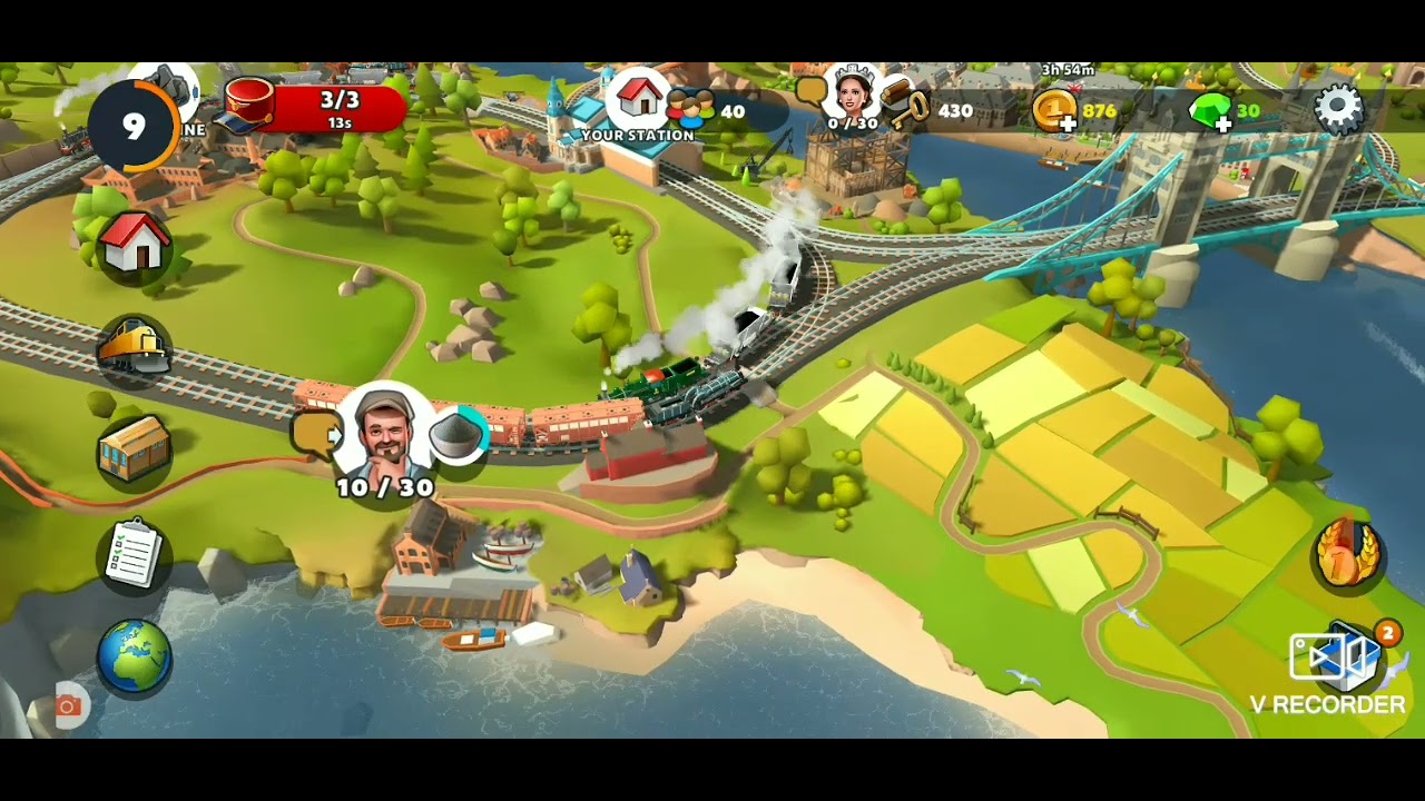 Train station 2:#888 Rail strategy Gameplay walkthrough part 4 #shorts ...