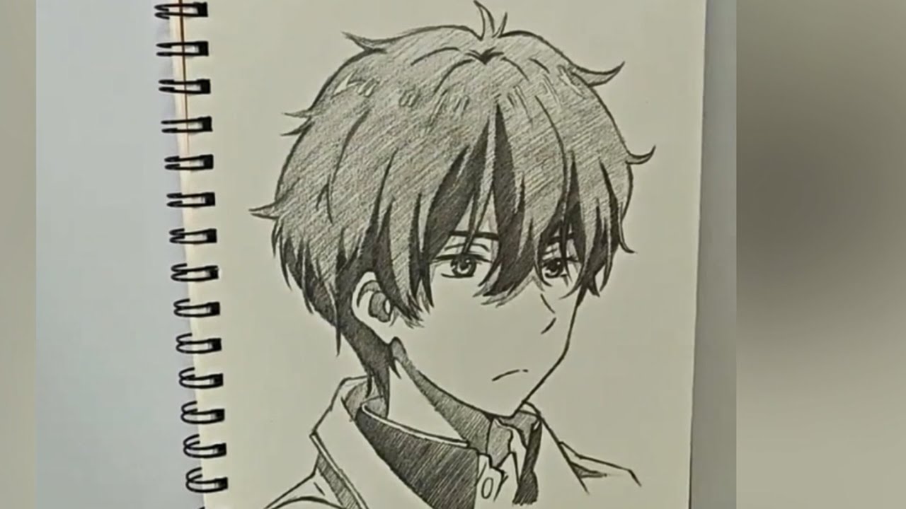 How to draw Oreki Houtaro from anime Hyouka | Draw so easy Anime - YouTube