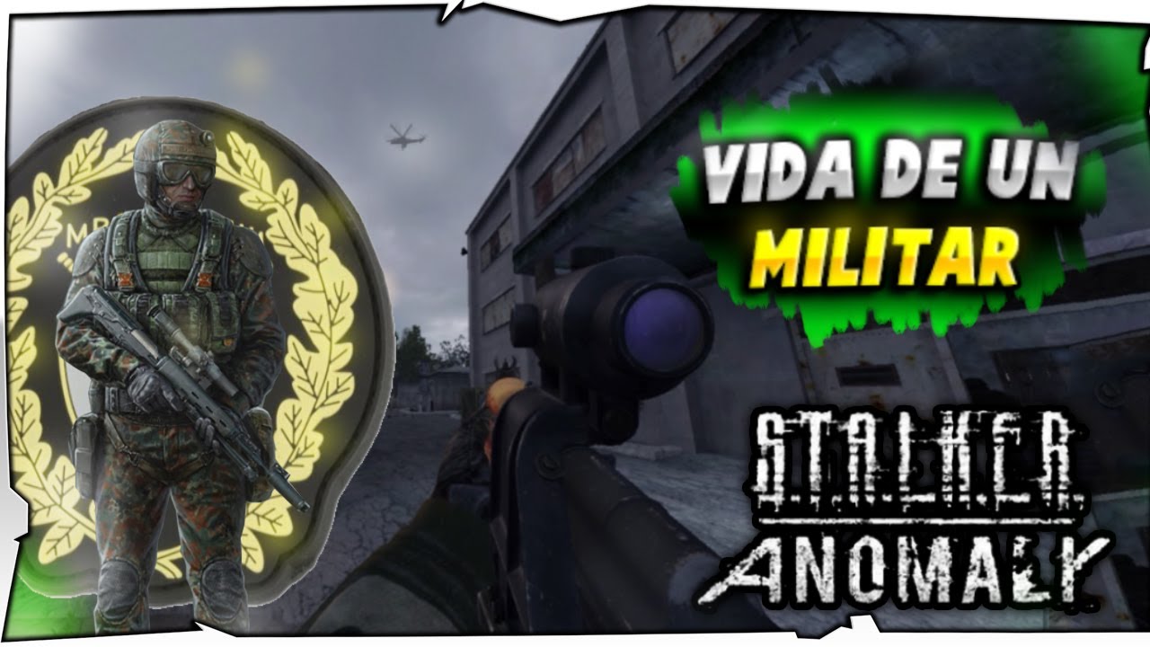 El Peor Militar De stalker !!| Stalker Anomaly Gameplay En español 2023 ...