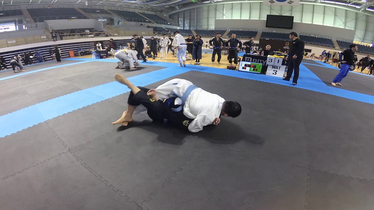 Mat 3 경기 31 Sergey Lim v 빈인욱 BLUE 남성부 마스터1 -76kg 결승전(리그로얄 7 부산 주짓수 대회 ...